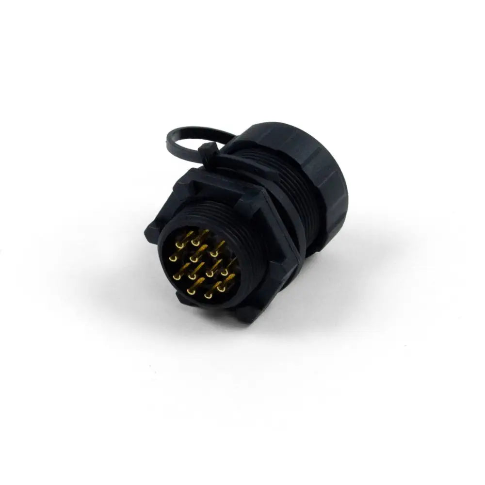 Phidgets 12-Pin Circular Cable Connector (for Enclosures) - RobotShop