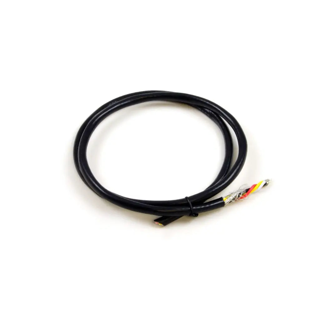 Phidgets 4 Conductor 16 AWG Wire Black (Shielded) - RobotShop