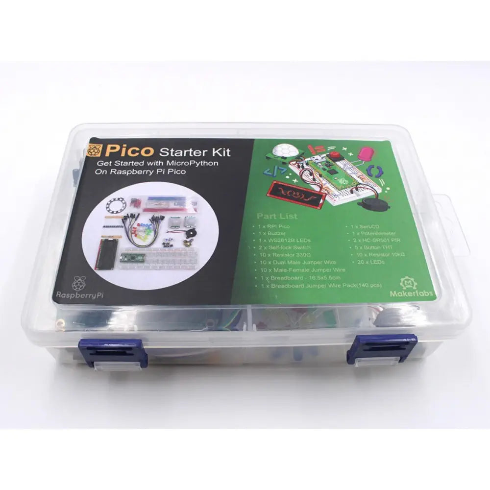 Pico Starter Kit for Raspberry Pi - RobotShop