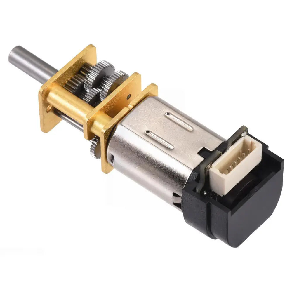 Pololu 1000:1 Micro Metal Gearmotor HPCB 12V w/ 12 CPR Encoder, Side ...