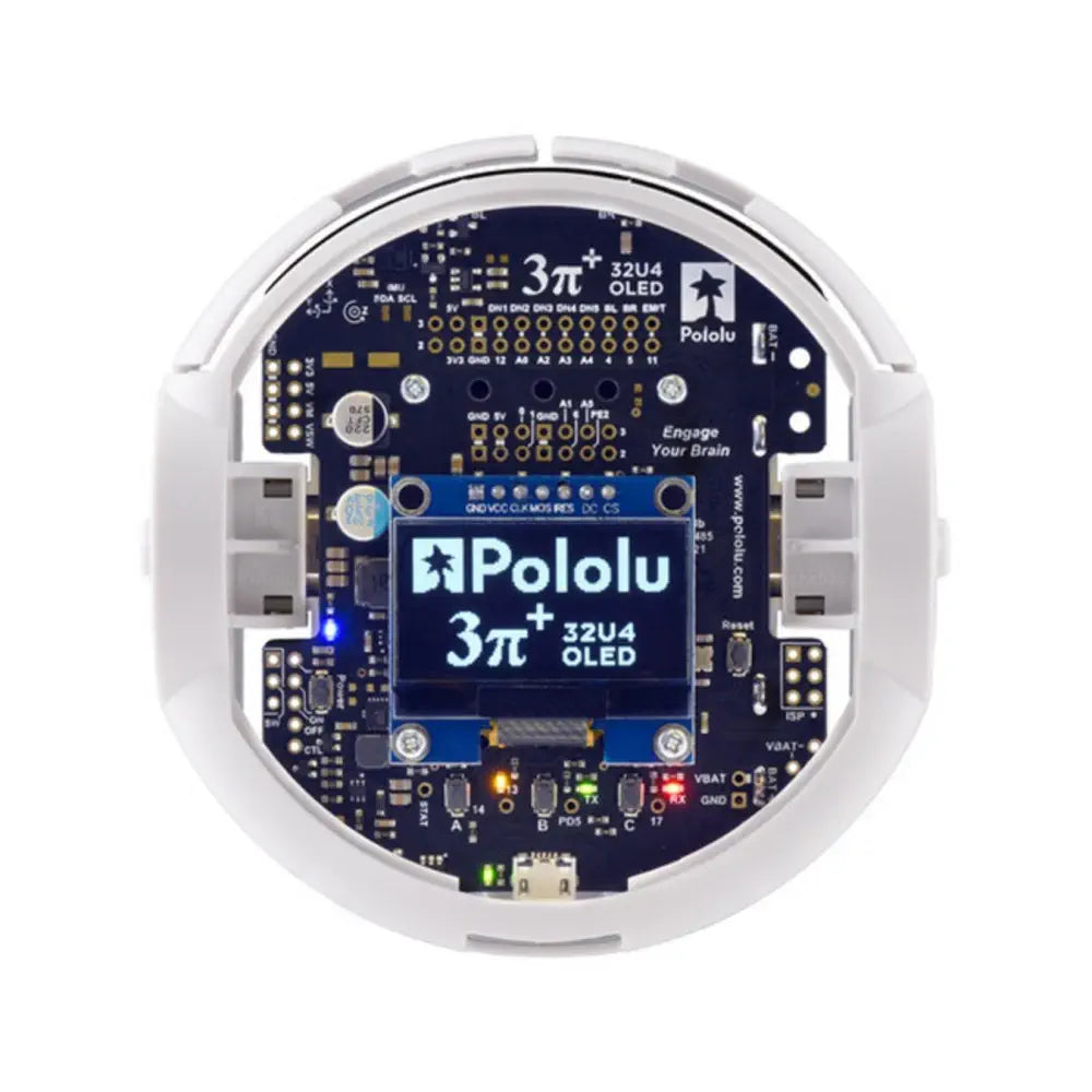 Pololu 3pi+ 32U4 OLED Robot - Assembled Standard Edition (30:1 MP ...