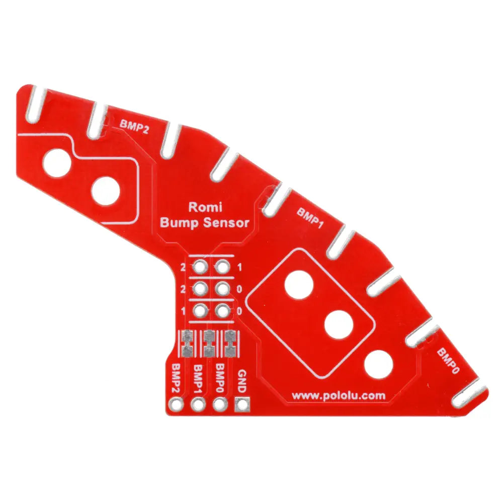 Pololu Bumper Switch Kit for Romi/TI-RSLK MAX (not Soldered, can be ...