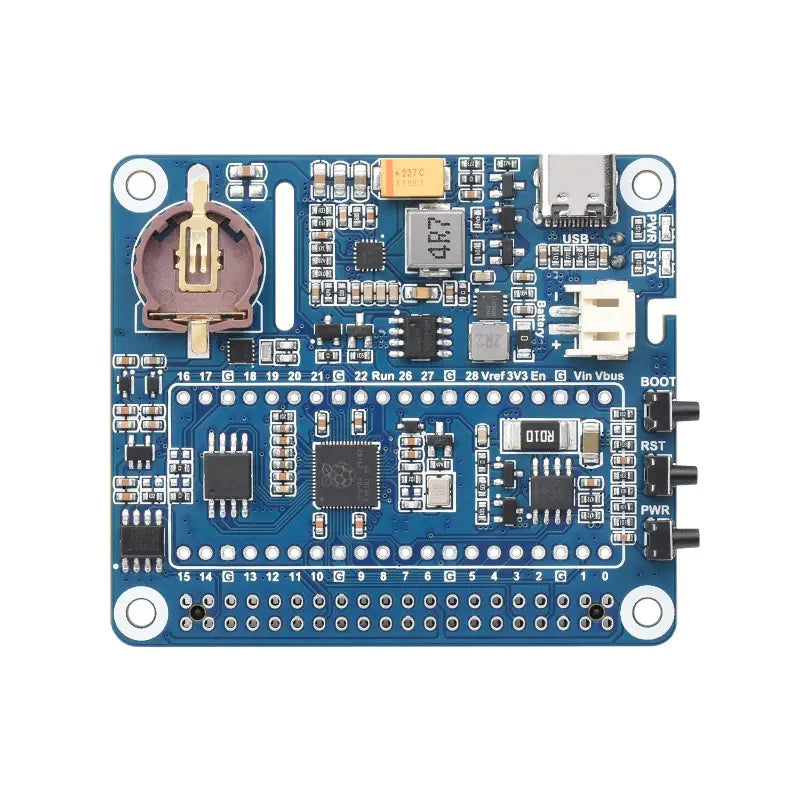 Waveshare Power Management HAT for RPi, Charging & Power, RTC, Multiple ...