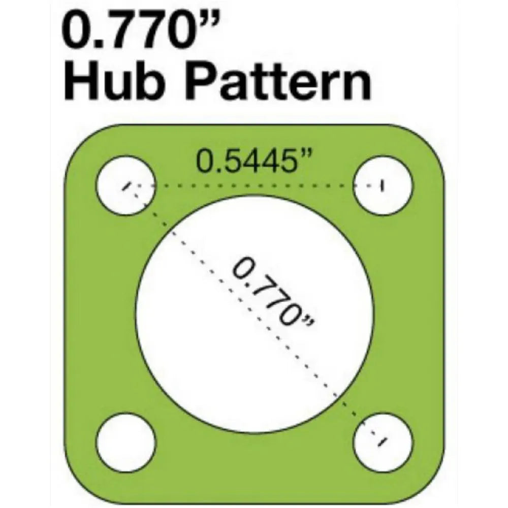 Actobotics 1/4" Bore 0.77" Clamping Hub - RobotShop