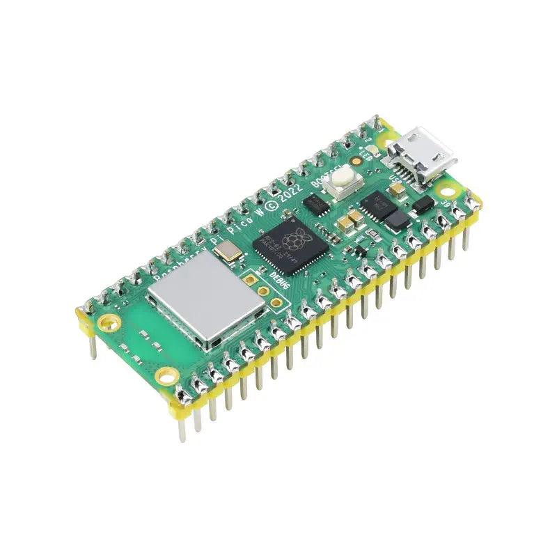 Raspberry Pi Pico W Microcontroller Board, WiFi, Based on RP2040 (Relay ...
