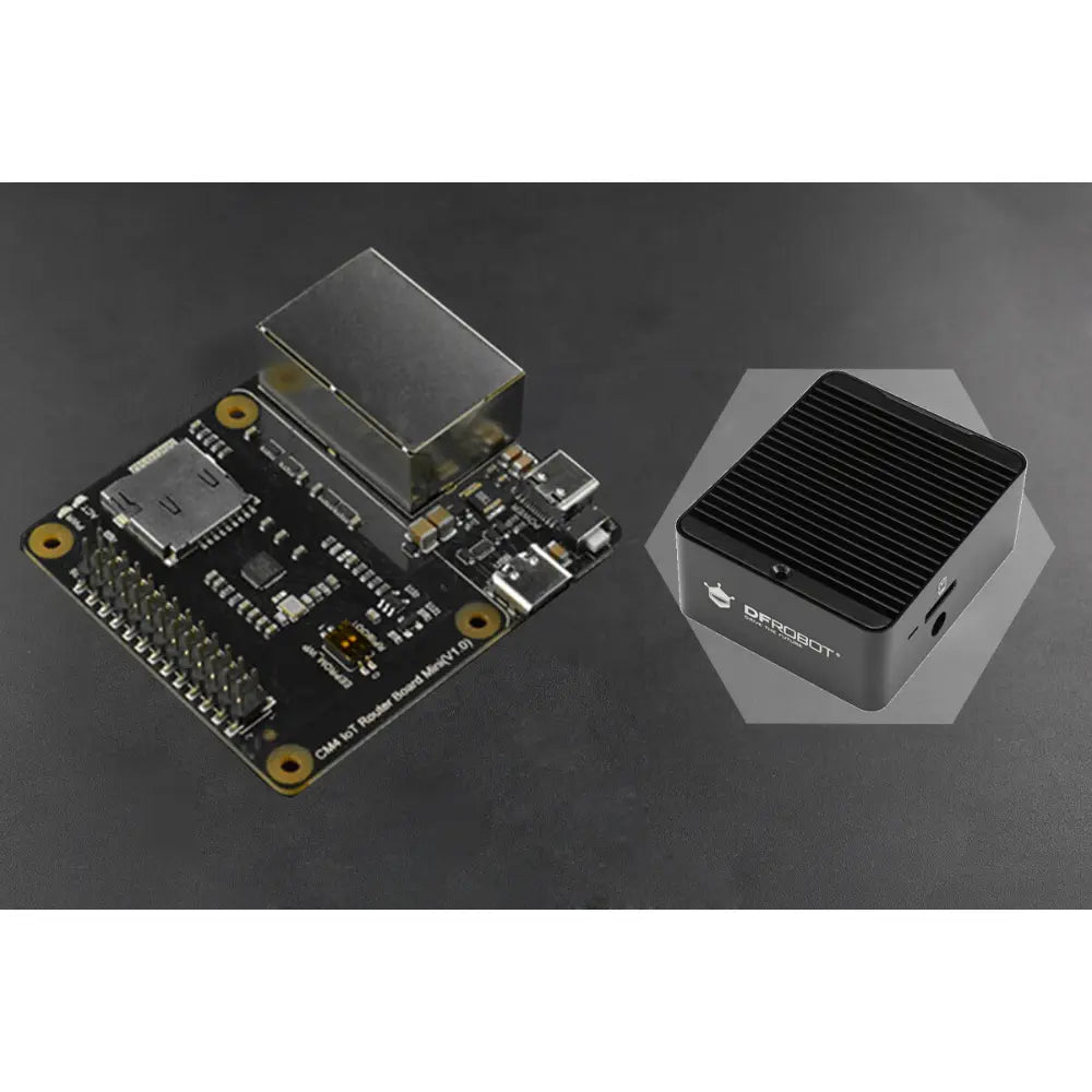 Raspberry Pi Compute Module 4 Iot Router Carrier Board Mini W Metal