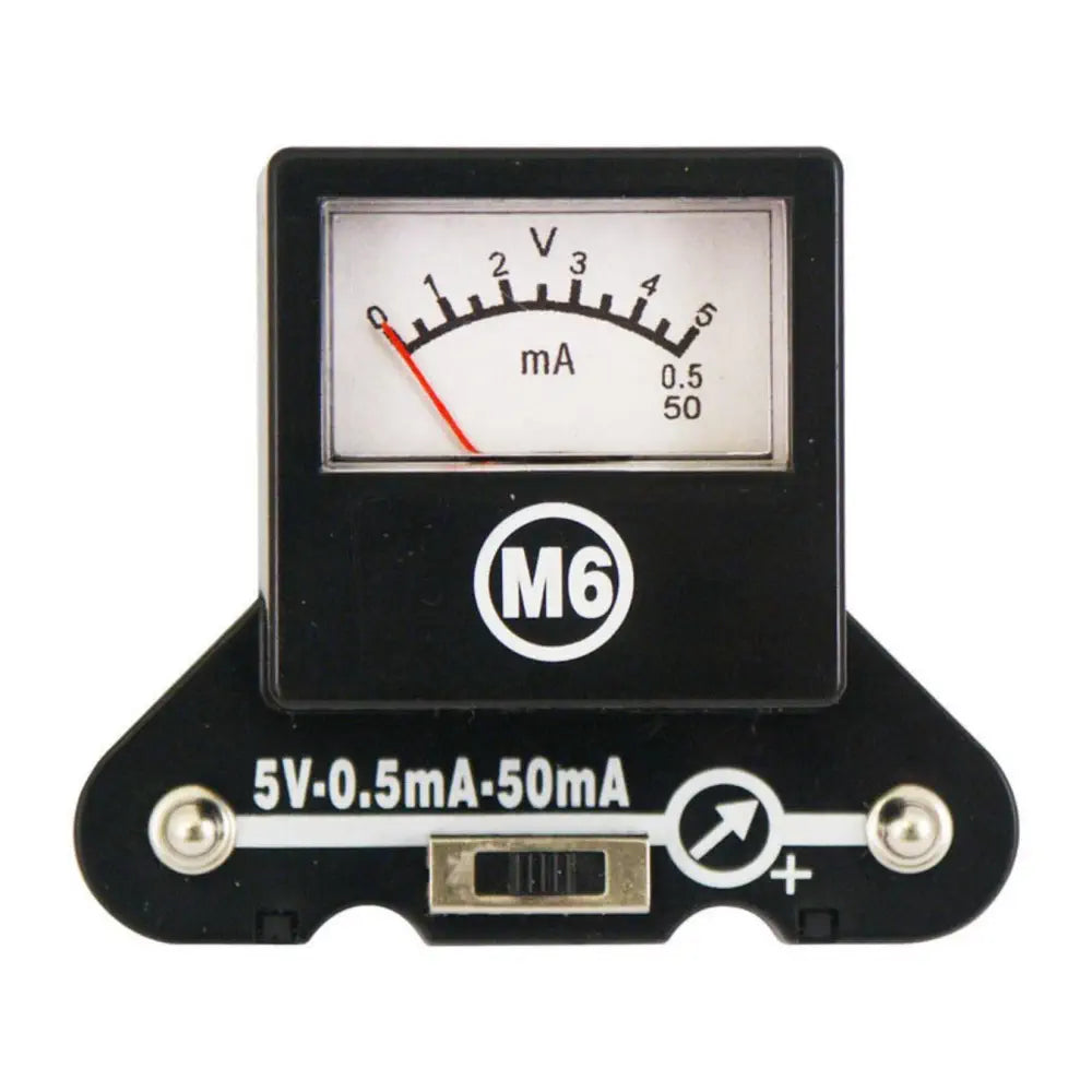 Replacement Meter 5V-0.5mA-50mA for Snap Circuits - RobotShop