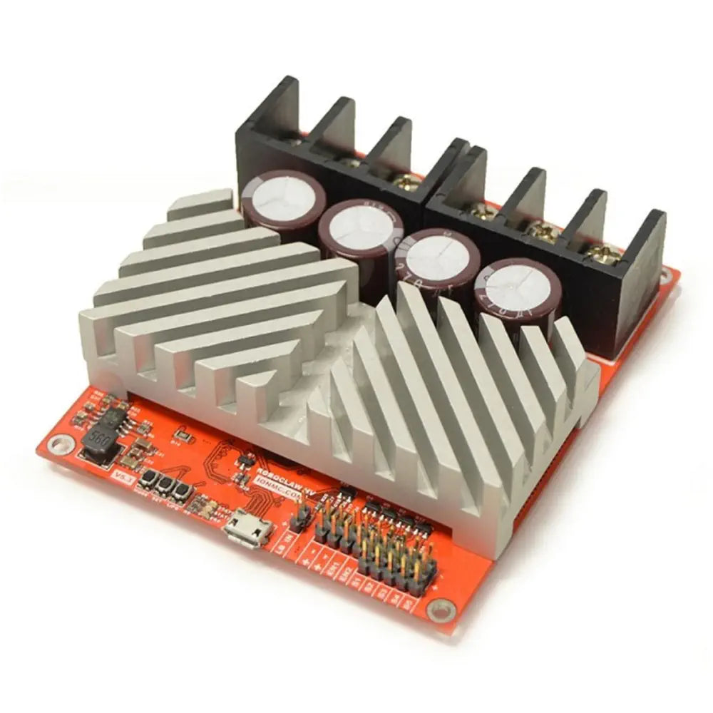 RoboClaw 2x60AHV, 60VDC Regenerative Motor Controller - RobotShop