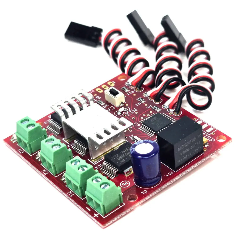 Robot Power Hydra Triple Channel R/C H-Bridge Motor Controller 6.5A, 6 ...