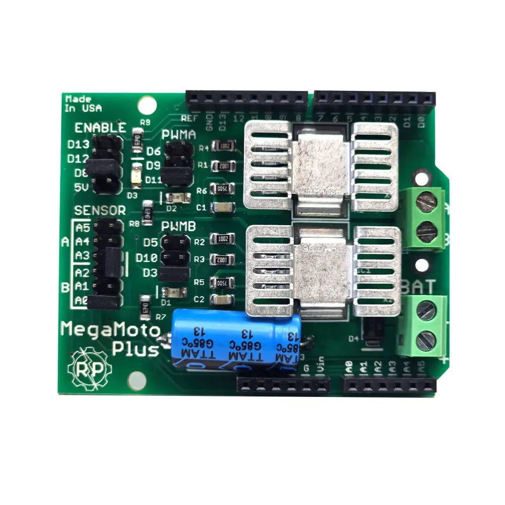 Robot Power MegaMoto Plus Dual Channel H-Bridge Motor Controller for ...