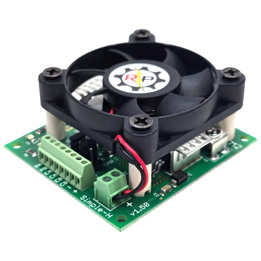 Robot Power Simple-H Dual Channel H-Bridge Controller 20A, 5-28V for 3 ...