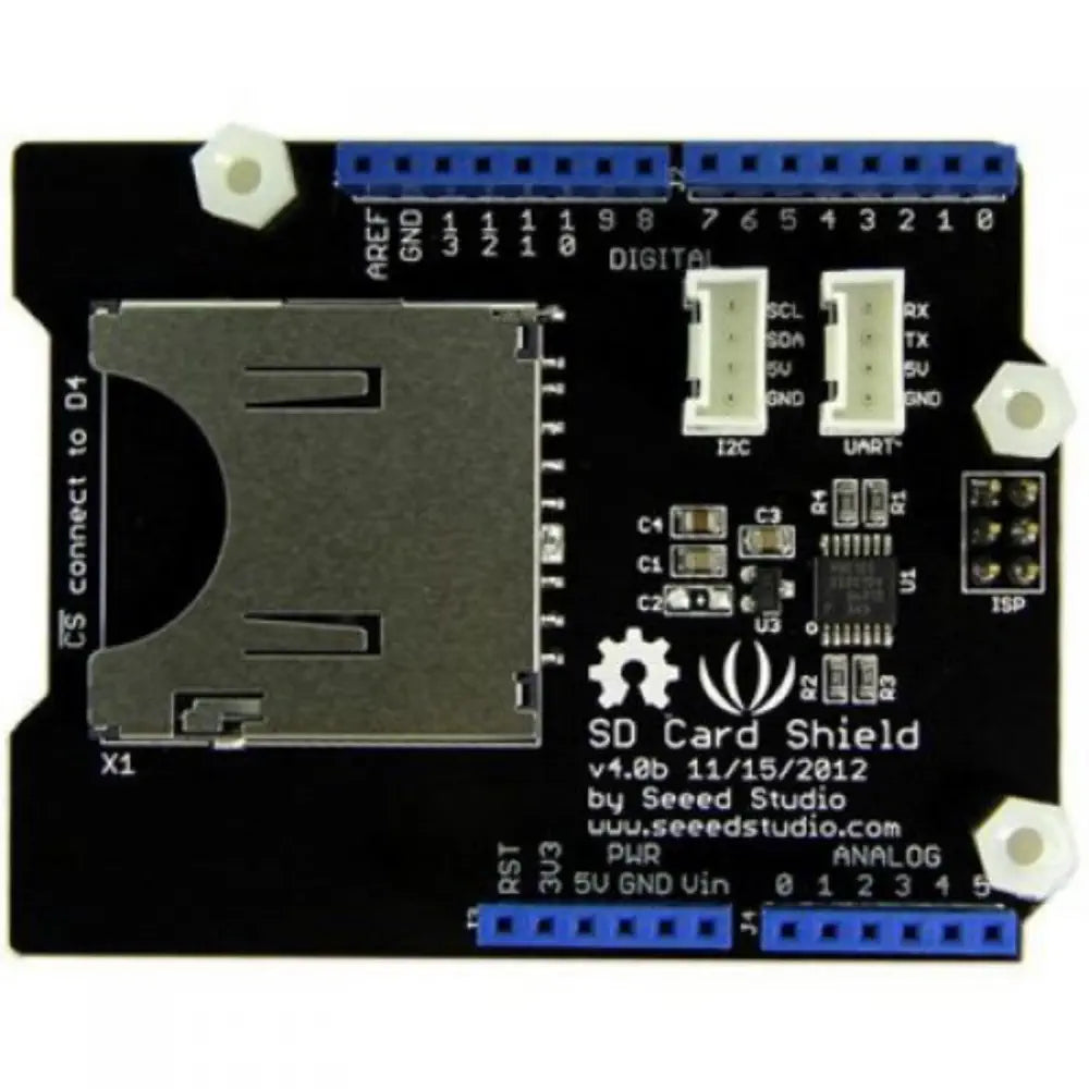 SD Card Shield V4 for Arduino - RobotShop