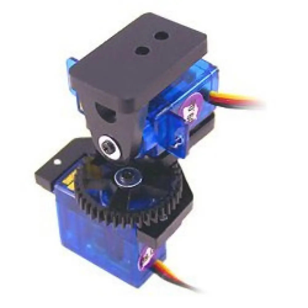 ServoCity SPT50 Sub-Micro Pan Tilt Kit (With HS55 Servos) - RobotShop