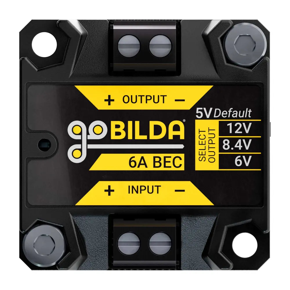 ServoCity 6A BEC / Voltage Regulator (6-24V Input, 5V, 6V, 8.4V, 12V ...