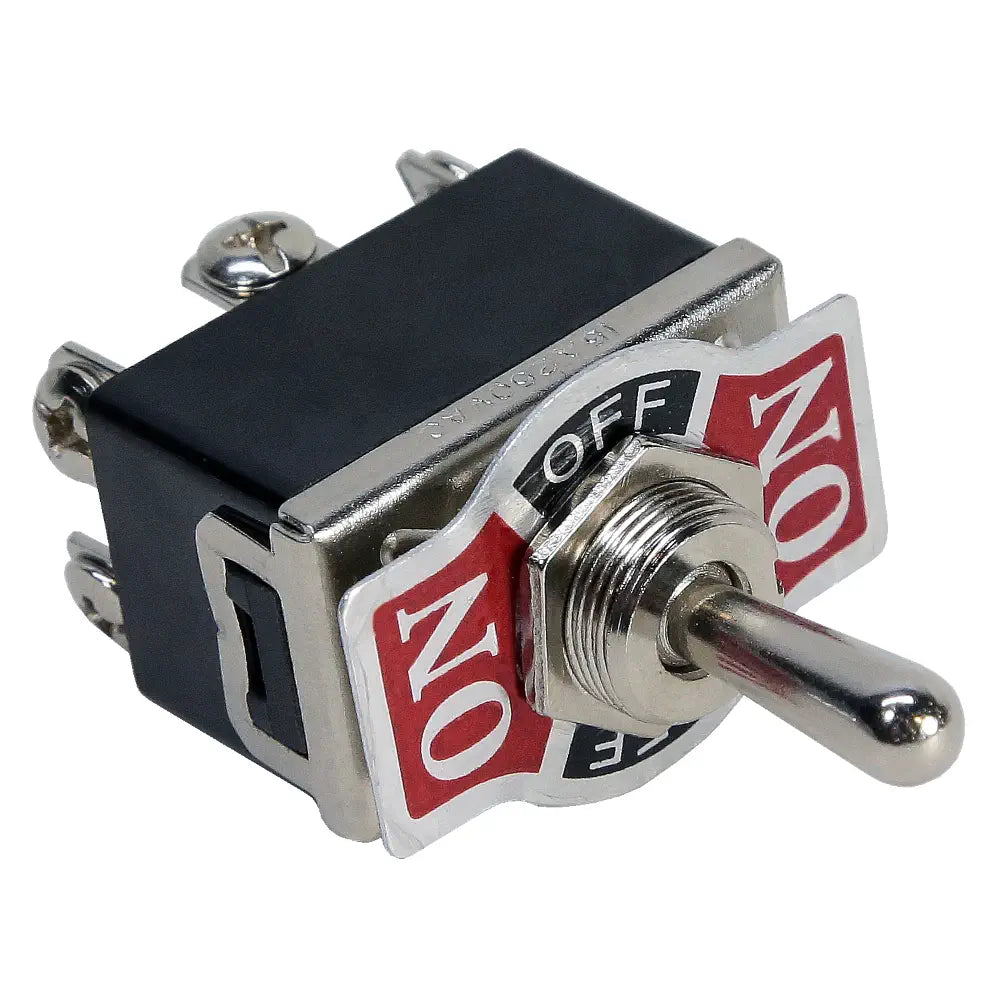 ServoCity DPDT Heavy Duty Latching Toggle Switch (Center Off) - RobotShop