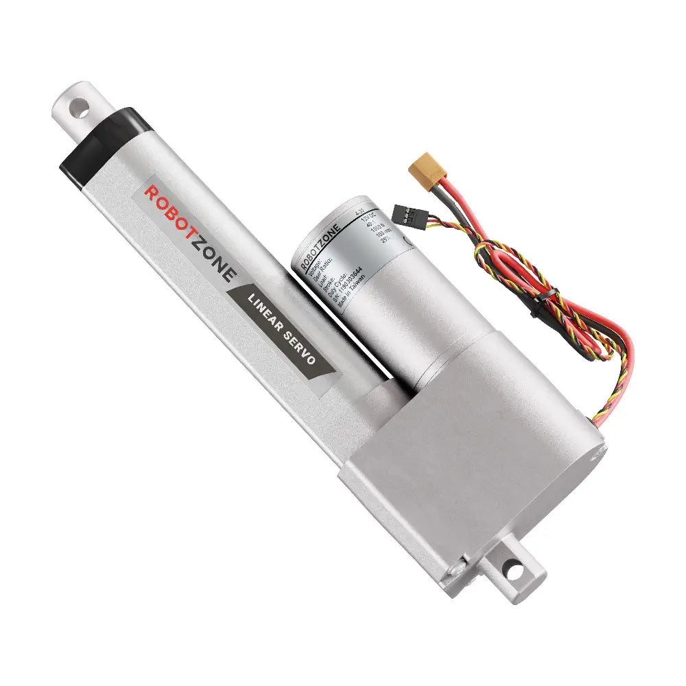 ServoCity Heavy-Duty Linear Servo (Position Control, 12-24V, 225lb ...