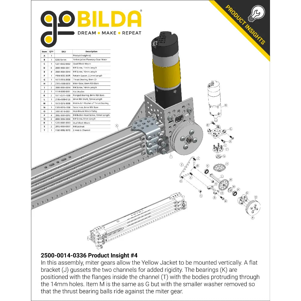 ServoCity Viper-Slide (14-Ball Carriage, 336mm Length, 244mm Travel ...