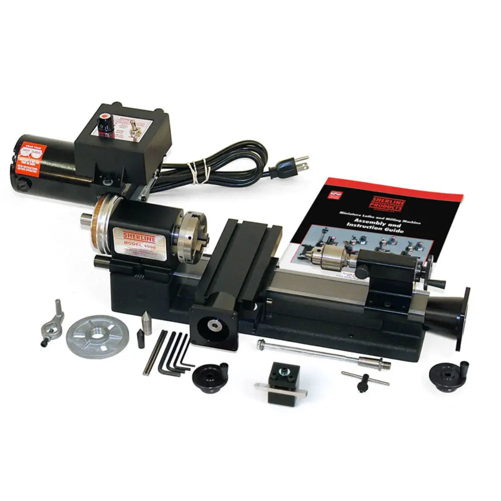 Sherline 8-Inch Tabletop Lathe Package A CNC Ready (Inch) (EU) - RobotShop