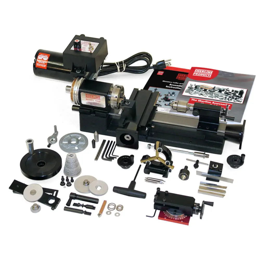 Sherline 8-Inch Tabletop Lathe Package C CNC Ready (Inch) (EU) - RobotShop