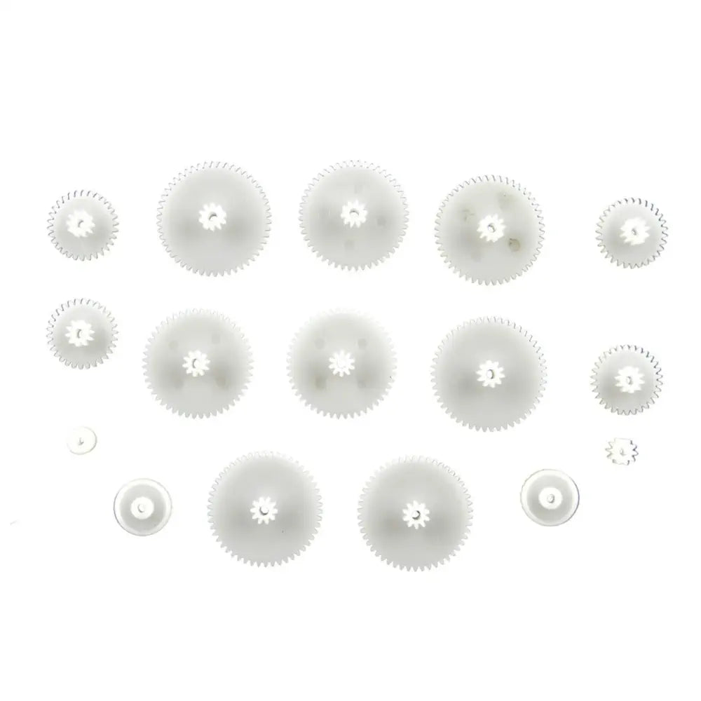 Small Motor Gear Assortment (16pk) - RobotShop