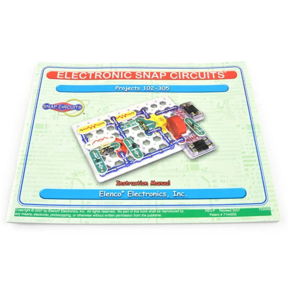 Snap Circuits Manual Projects 102-305 - RobotShop