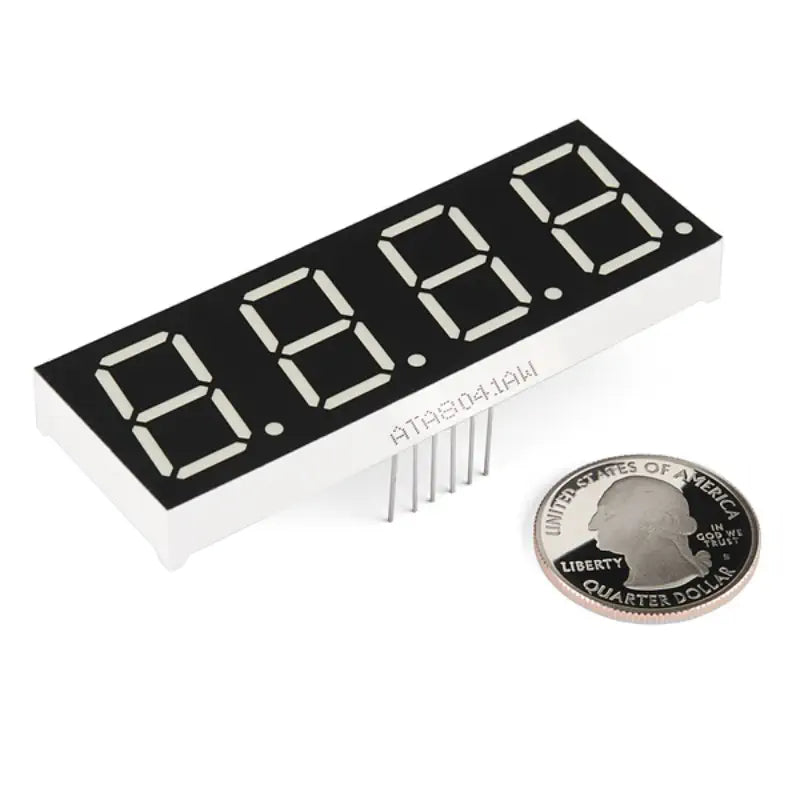 Sparkfun 7-Segment Display - 20mm (White) - RobotShop