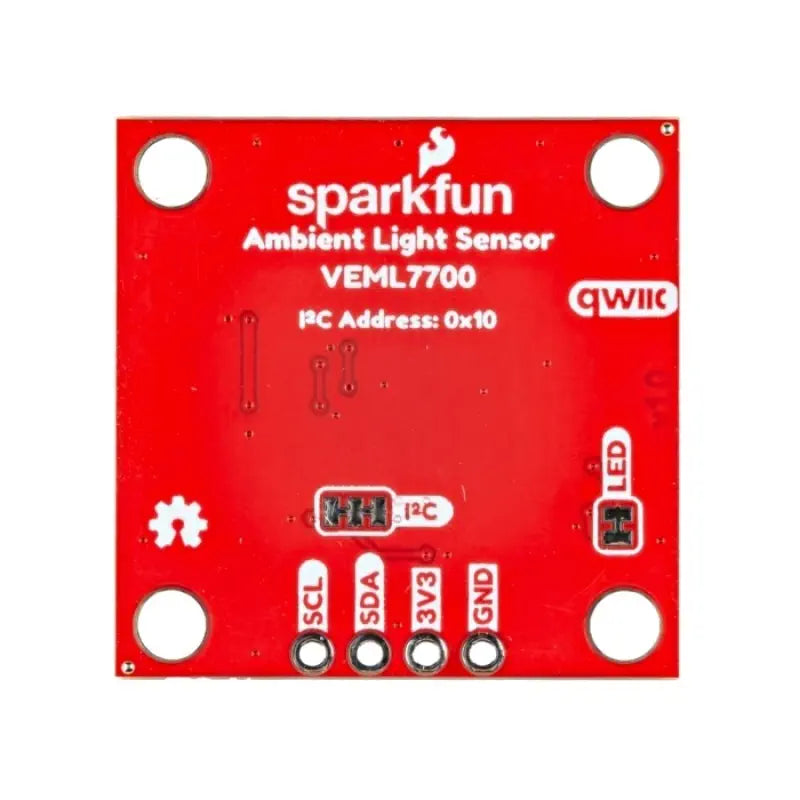 SparkFun Ambient Light Sensor - VEML7700 (Qwiic) - RobotShop