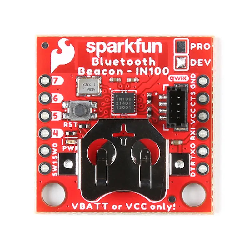 SparkFun NanoBeacon Lite Board - IN100 - RobotShop