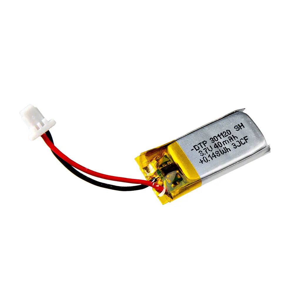 Sparkfun Polymer Lithium Ion Battery - 40mAh (JST-SH) - RobotShop