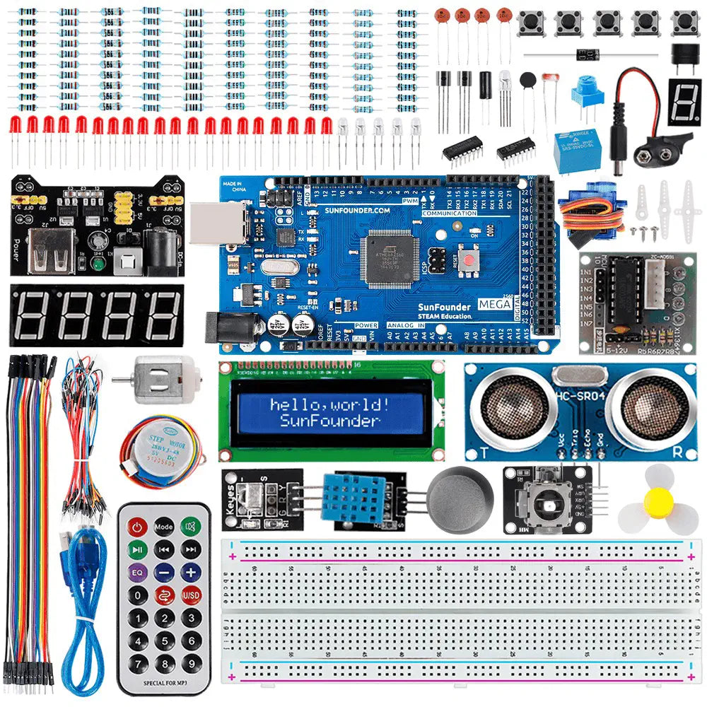 SunFounder Starter Kit for Arduino Mega 2560 - RobotShop