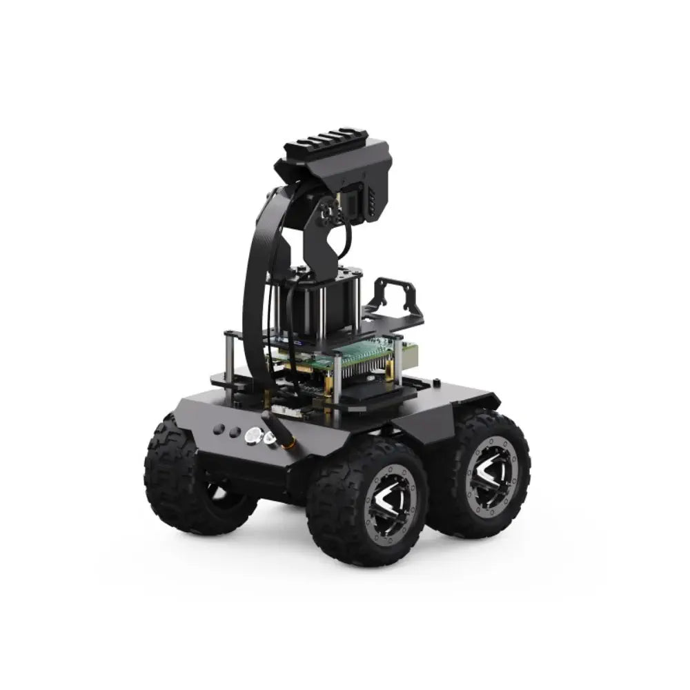 Waveshare RaspRover 4WD AI Robot, Dual Controllers, All-Metal Body ...
